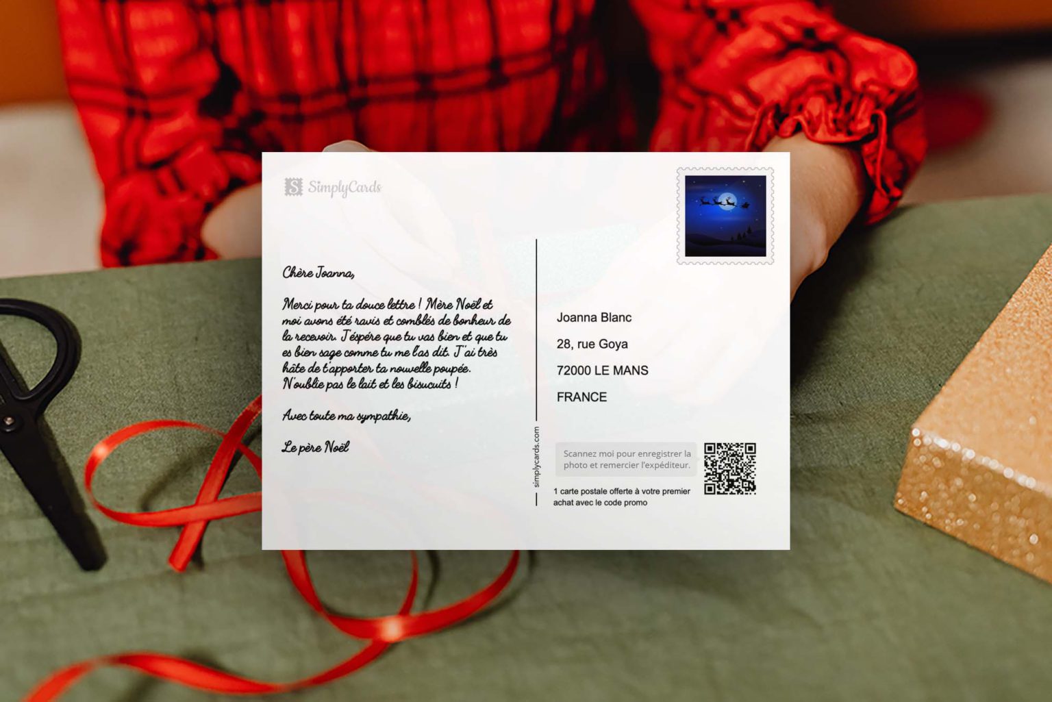 Comment écrire une lettre de la part du père Noël ? 🎅 - SimplyCards